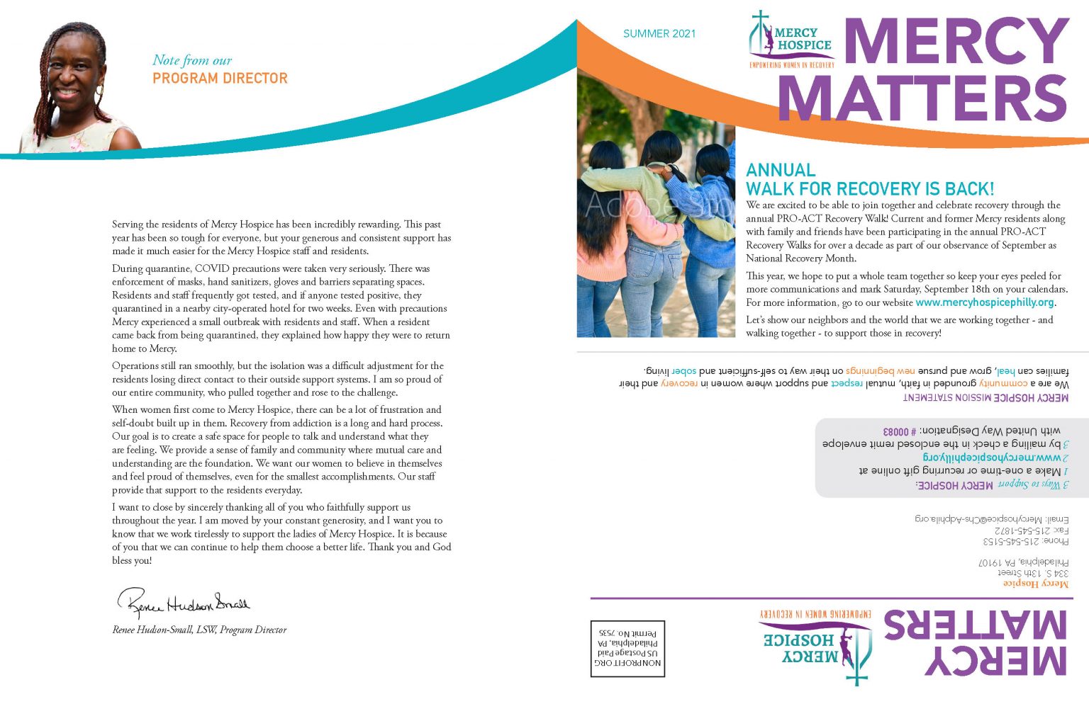 Mercy Hospice – Empowering Women In Recovery